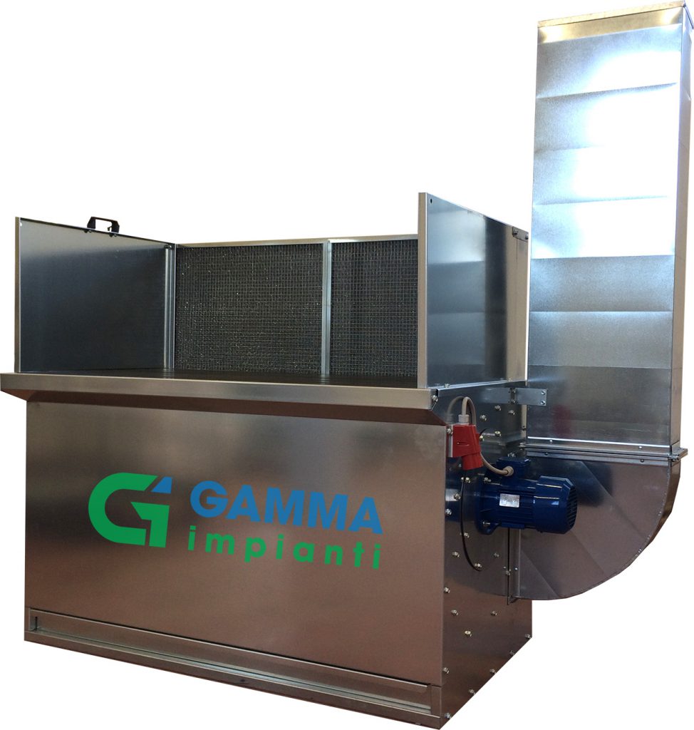 Dust suction bench: deepening and operation - Gamma impianti